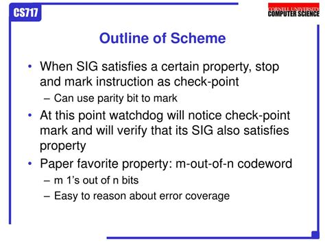 Ppt Detection Of Control Flow Errors Survey Of Hardware And Software Techniques Powerpoint