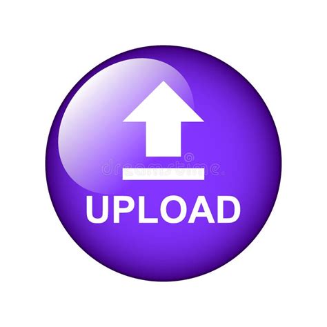 Upload Web Button Stock Illustrations Upload Web Button Stock