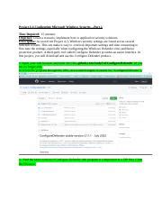CIS 2350C 4 4 Hands On Project Configuring Microsoft Windows Security