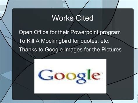 Drews Powerpoint To Kill A Mockingbird Ppt