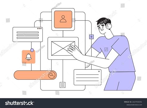 Design Programming Banner Web Landing Page Stock Vector Royalty Free 2227554351 Shutterstock