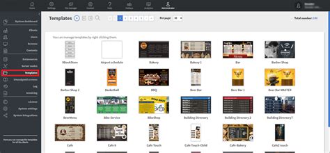 Templates Menu Geomant Documentation