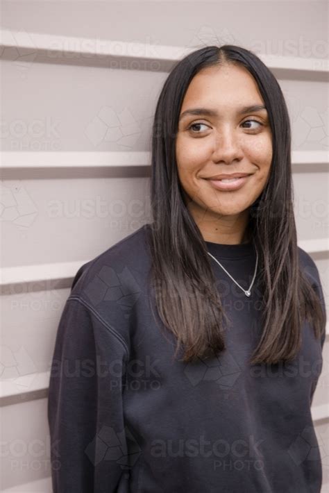 Image Of Portrait Of Young Aboriginal Woman Austockphoto