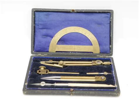 Antique Brass Drafting Drawing Compass Mathematical Geometry £6500