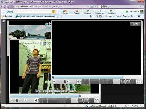 Silverlight Live Streaming Project Youtube