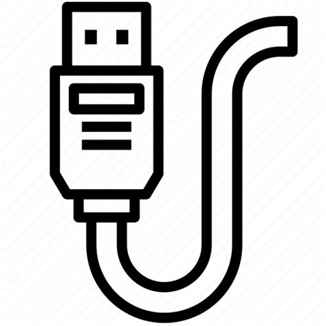Computer Hardware Usb Connector Icon Download On Iconfinder
