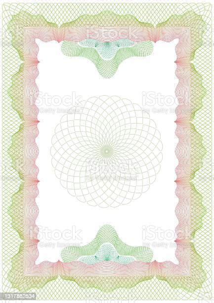 기요체 방사형 대칭 패턴 워터마크 크리에이티브 디자인 졸업장 문서 또는 인증서 작성에 사용합니다 벡터 그림입니다 길로쉐에 대한 스톡 벡터 아트 및 기타 이미지 Istock