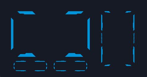 Sci Fi Ui Tabs Scifi Ui Elements 2d Gui Unity Asset Store
