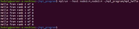 openmpi与npb应用部署