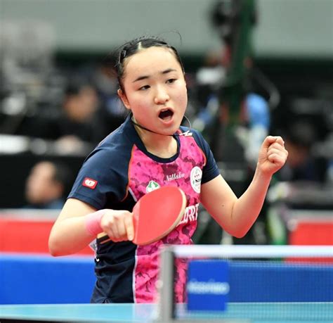 伊藤美誠が4強入り 女子シングルス2連覇へあと2スポーツデイリースポーツ Online