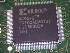 Decrypt CPLD IC Xilinx XC9572 15PQ100C