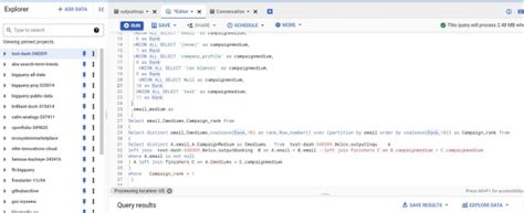 Do Bigquery Sql Queries And Design Database By Mariakhan21 Fiverr