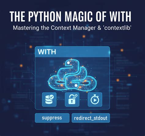 The Python Magic Of With Mastering The Context Manager And Contextlib