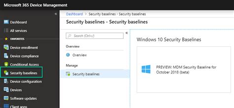 They Are Here The Intune MDM Security Baselines Daniel Chronlund Cloud Security Blog