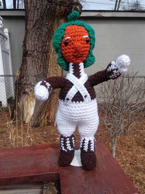 Crochet Oompa Loompa Doll Willy Wonka 1922519516