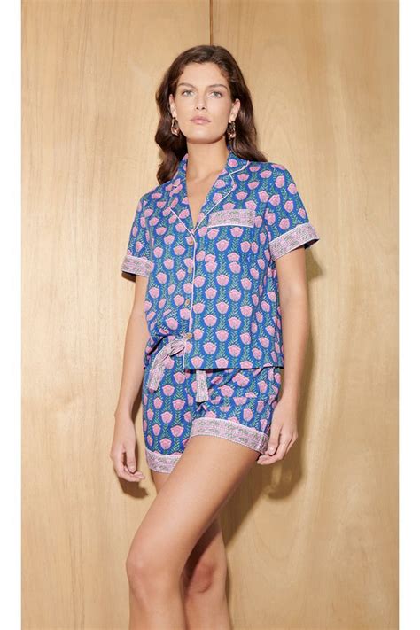 Saylor Multi Pj Set Red Editorialist