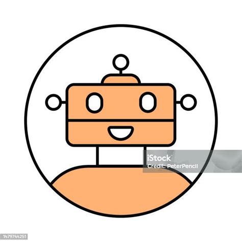 Icône Davatar Dintelligence Artificielle De Robot Profil Divers Visages De Bot Pour Chatbot Et