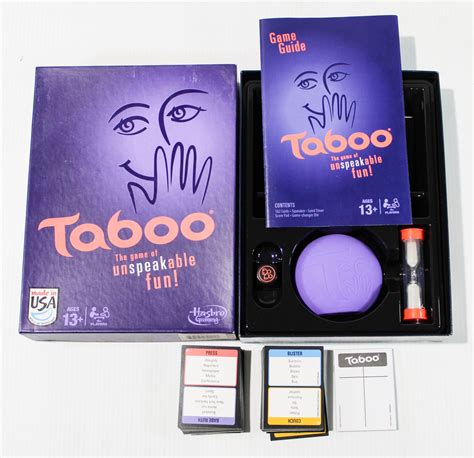 Taboo Board Game