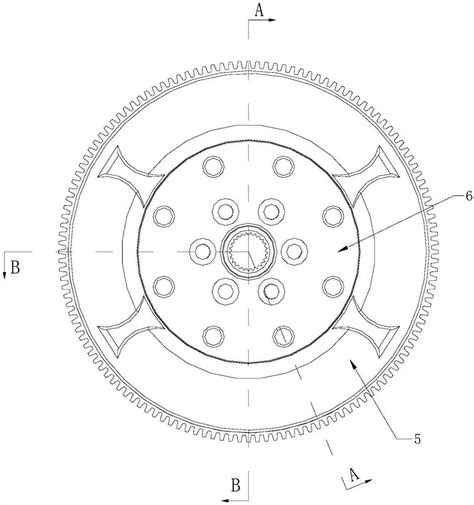 双驱型双质量飞轮的制作方法