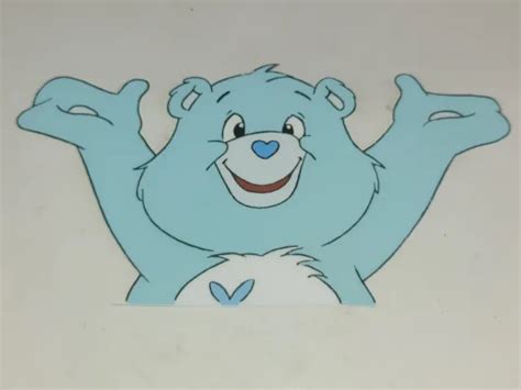 CARE BEARS ANIMATION Cel Production Used Cel 23 96 PicClick UK