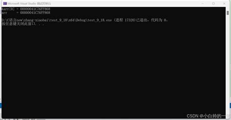 深入理解指针（四） Csdn博客