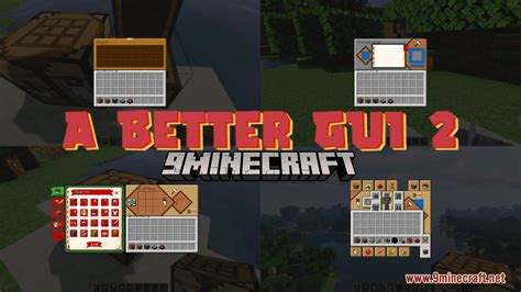A Better GUI Resource Pack Texture Pack Mc Mod Net