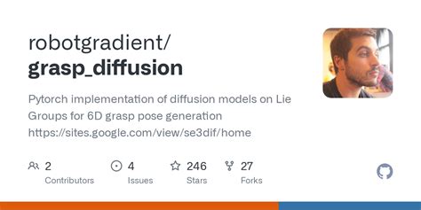 Github Robotgradient Grasp Diffusion Pytorch Implementation Of Diffusion Models On Lie Groups