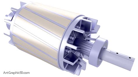 Induction Motor Stator And Rotor 3d Model Download