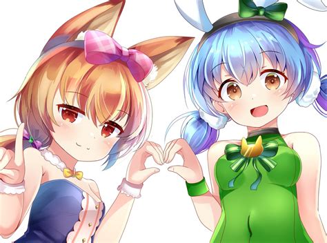 あるえ on Twitter skebにてフラワーナイトガールのコデマリとキツネノボタンを描きましたご依頼ありがとうございました