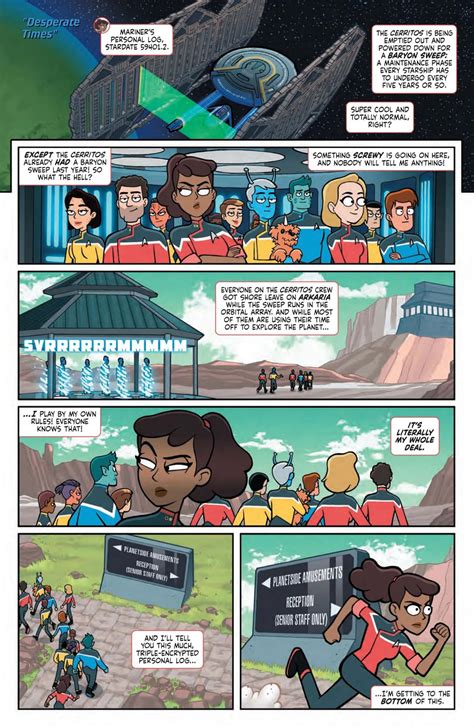 Star Trek Lower Decks 5 Preview Time Twisting Turmoil
