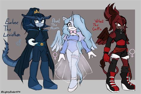 New Ocs Sonic By Lighty Ender974 On Deviantart