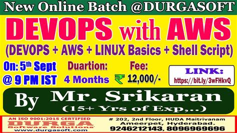 Devops With Aws Online Training Durgasoft Youtube