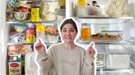 Extreme Fridge Declutter And Organization Youtube