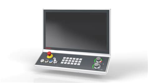 CP Xx X CNC Multi Touch Control Panel In A Special CNC Function Design With Connection