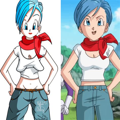 Oc I Redrew Bulmas Dbs Character Design To How I Imagined She Should Have Looked Like R