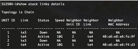 Configure Stack Settings On A Switch Through The Cli Cisco