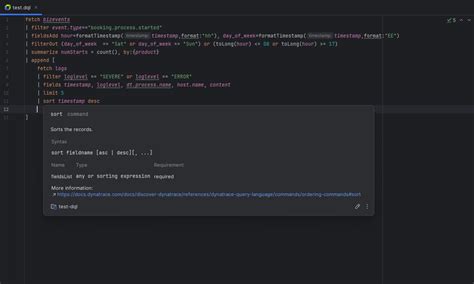 Dynatrace Query Language Intellij Ides Plugin Marketplace