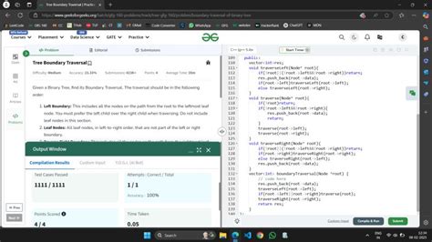 Gfg160 Geekstreak2024 Codingchallenge 160daysofcode Geeksforgeeks Datastructuresmastery