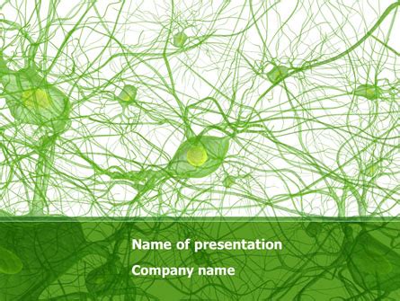 Nervous Tissue Presentation Template For PowerPoint And Keynote PPT Star