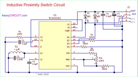 Inductive Proximity Switch Circuit Theorycircuit Do It Yourself