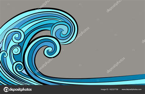 Tidal Wave Drawing At GetDrawings Free Download