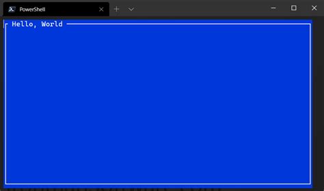 the ultimate guide to terminal user interfaces in powershell