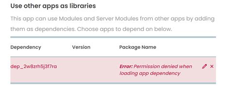 form builder example not working permission problem with dependency