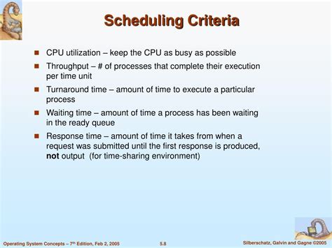 Ppt Chapter 5 Cpu Scheduling Powerpoint Presentation Free Download Id 3760622