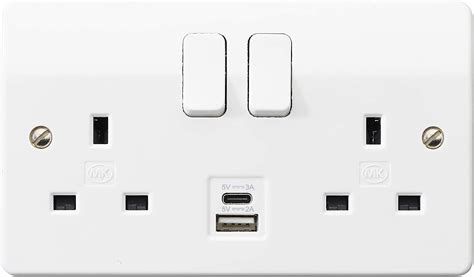 Double Socket Reliable And Durable Power Solutions
