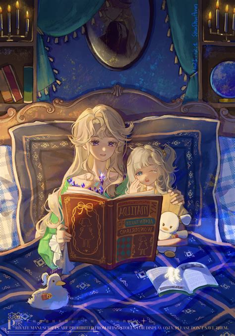 Matilda Bouanich And Beryl Bouanich Reverse1999 Drawn By Shushuann