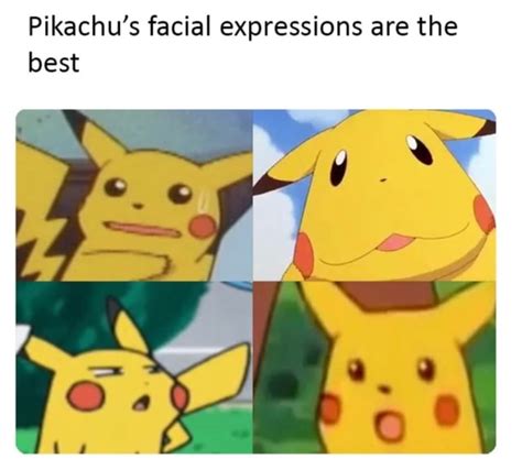 Pikachus Facial Expressions Are The Best Ifunny