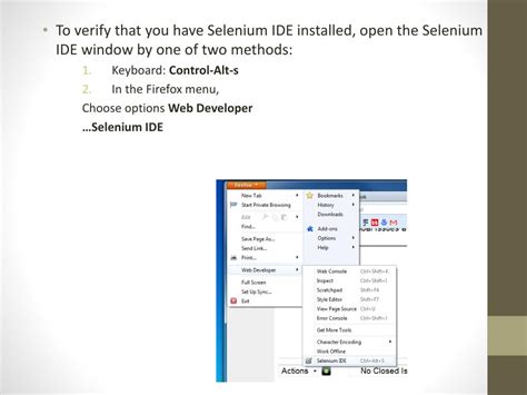 Ppt Selenium Ide Powerpoint Presentation Free Download Id2656841