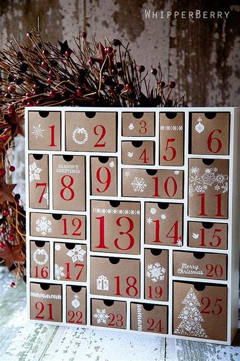 How To Make Advent Calendar Box Wren Layla