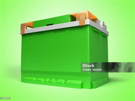 배터리 배터리 누 산 기 자동차 자동차 부품 전기 공급 전원 3d 그림 그린 0명에 대한 스톡 사진 및 기타 이미지 0명 교통수단 노랑 Istock